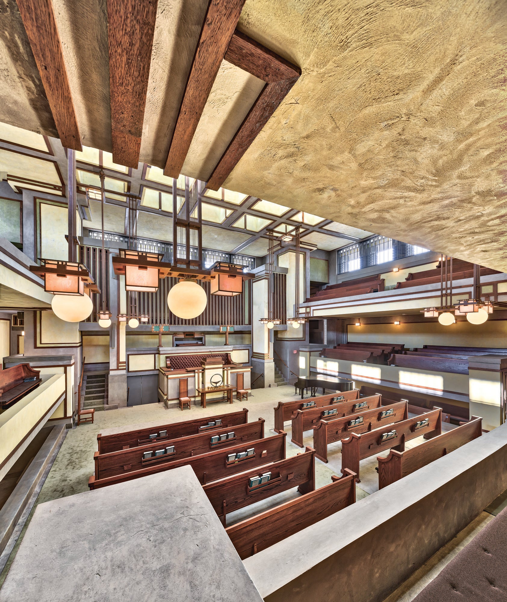 Restoring Frank Lloyd Wright’s Unity Temple - Traditional Building ...