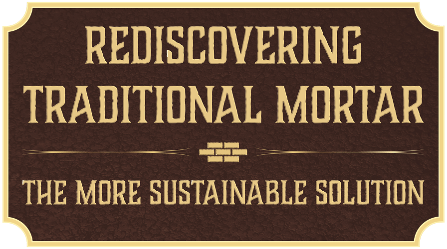 Masonry Workshop: Rediscovering Traditional Mortar – The More ...
