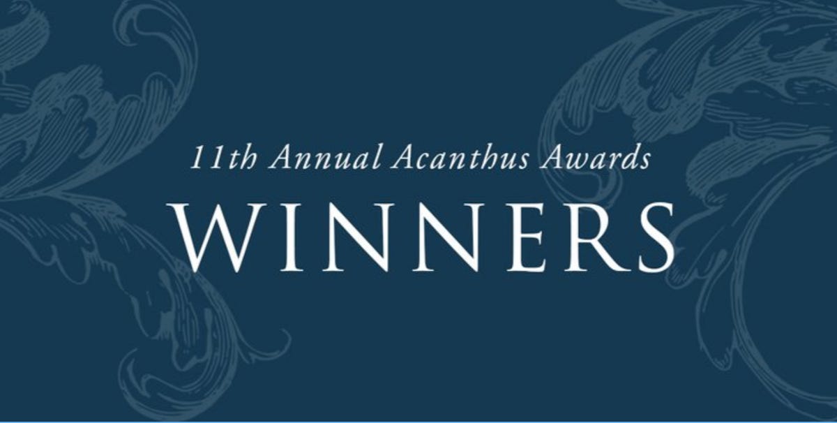 11th Annual Acanthus Awards Winners Announced - Traditional Building ...